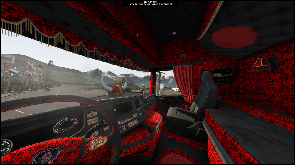 Interior Scania S/R Next Gen Weeda Holland ETS 2 #71 OTHER COLORS