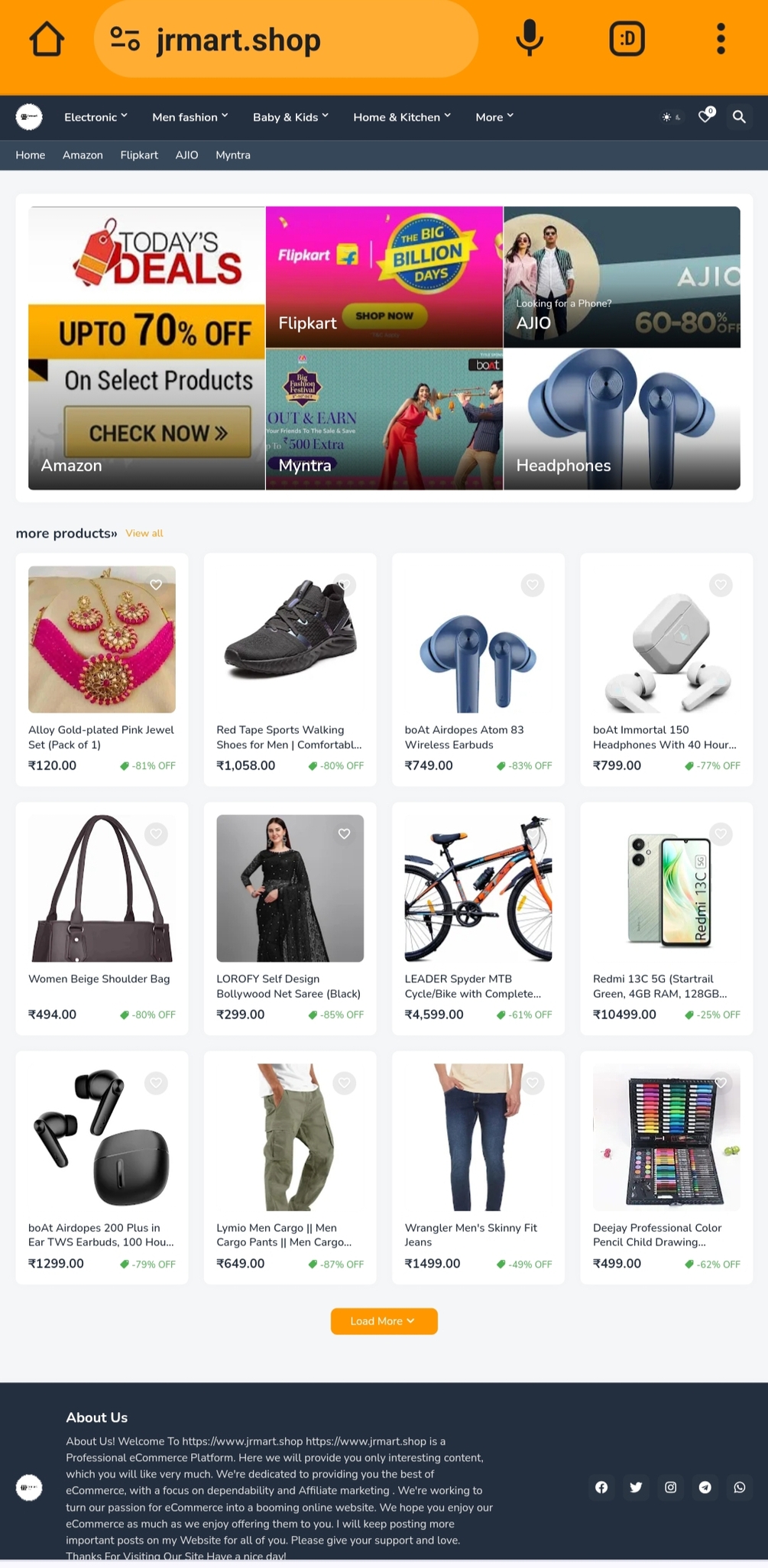 Amazon free template for blogger