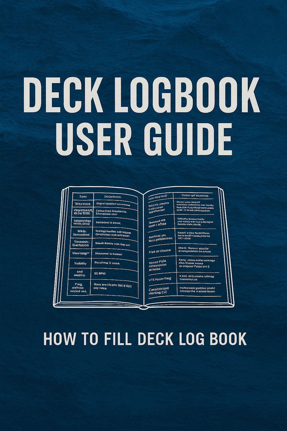 Deck Log Book – How to Fill It (with Examples!)