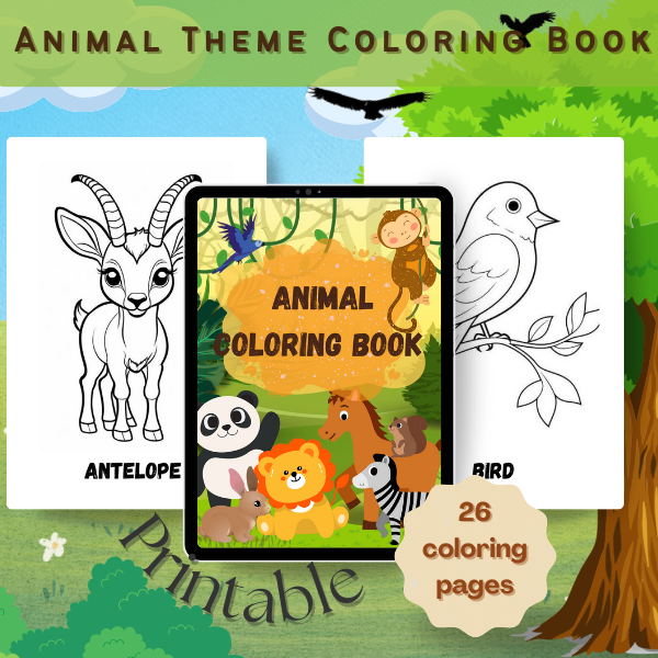Animal Coloring Book