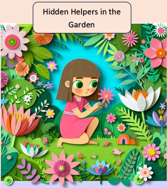 Hidden Helpers in the Garden-story for kids