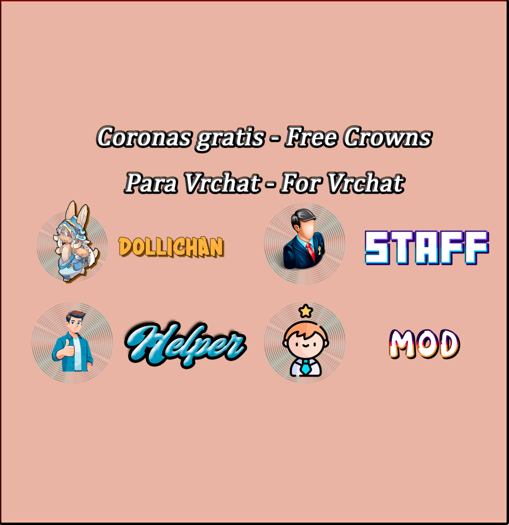 Free Crown - Coronas Gratis VRCHAT PREFAB