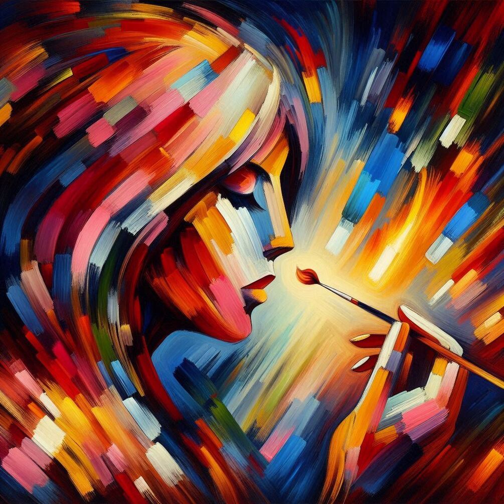 Divine expression: Abstract Images of Gods #Abstract art # Gods in Art ...
