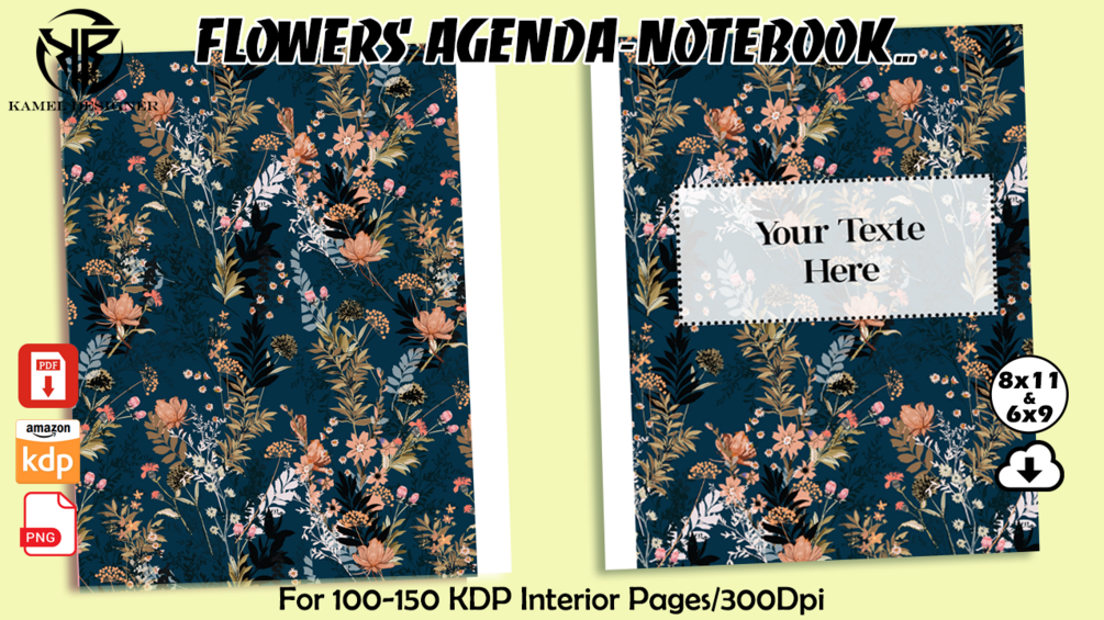 FLOWERS NOTEBOOK