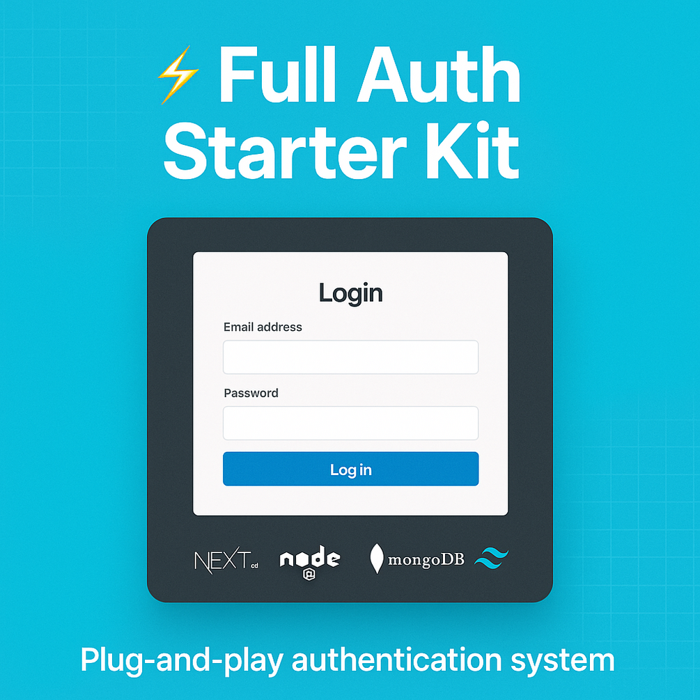 Full Auth Starter Kit