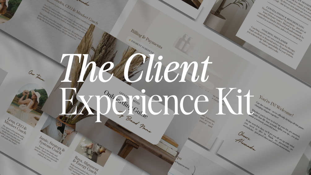The Client Experience Kit