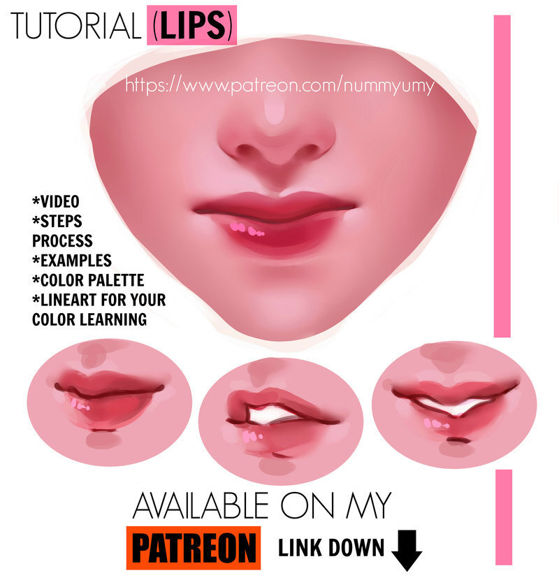 PATREON TUTORIAL: LIPS!