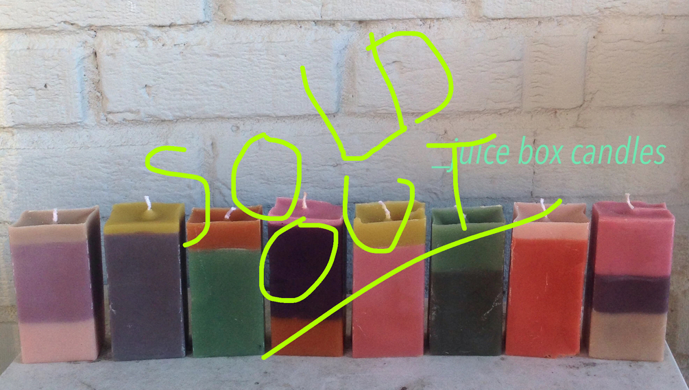 Juice Box Candles