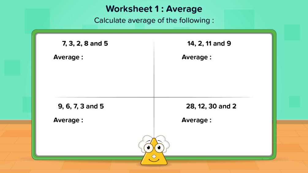 Introduction to Average : Math Comic Book 104 for Kids Aged 8 to 11