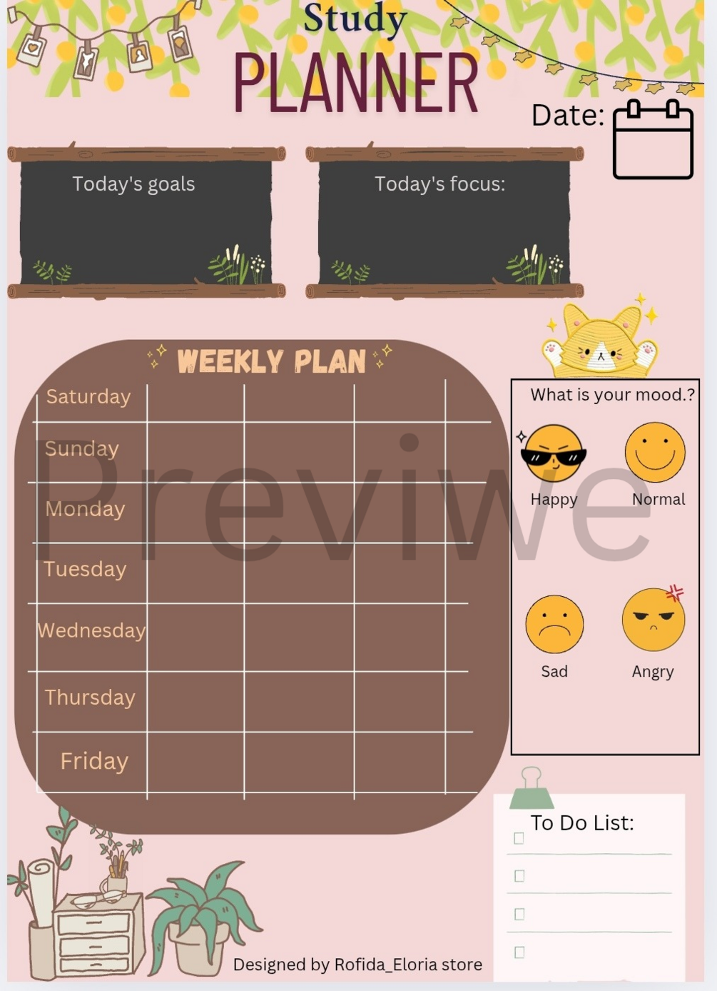 Study planner /help you to make up your mind/help you to perform your ...