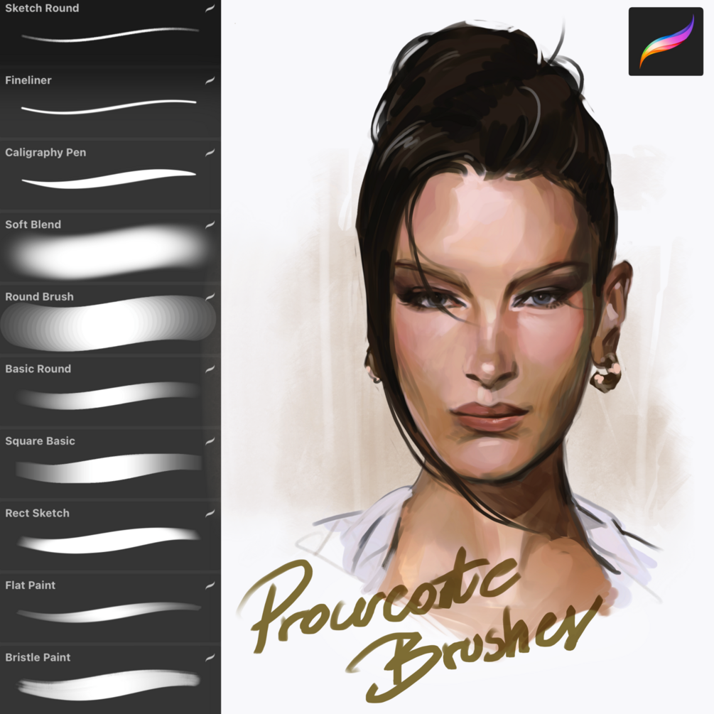 Ada's Procreate Essential Brushpack