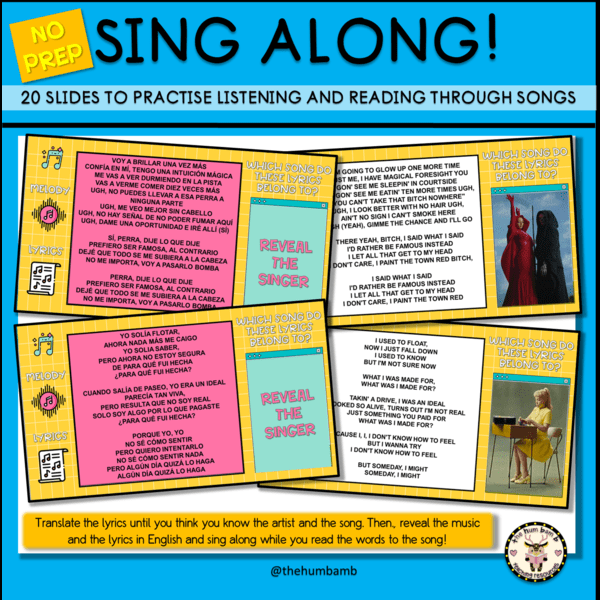 The Hum Bam B - Teaching Resources