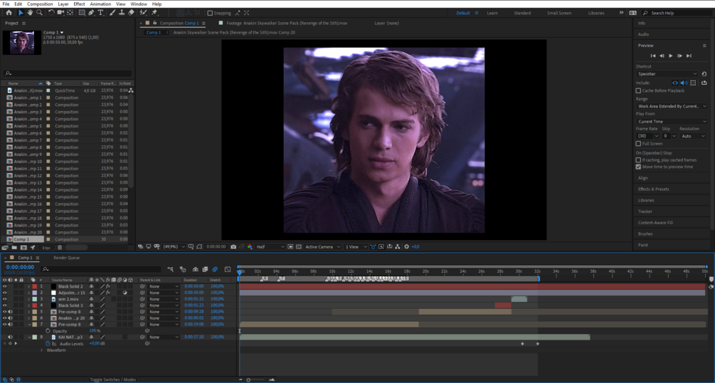 anakin skywalker - project file
