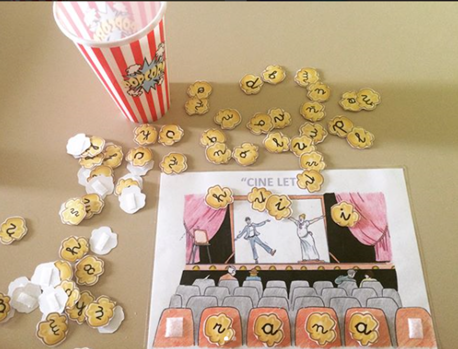 Palomitas en el cine