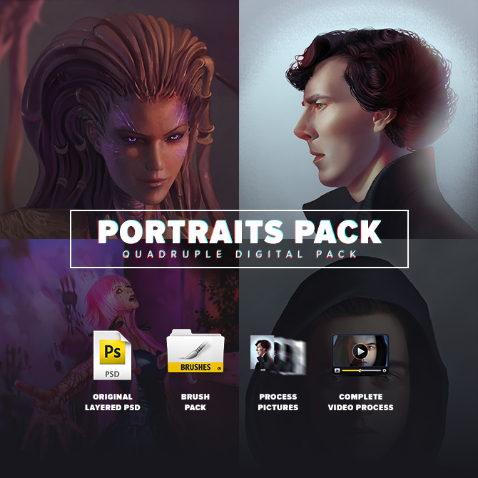 Portraits Digital Package