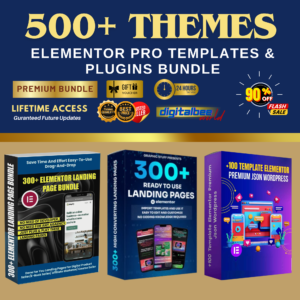 500+ Elementor Pro Plugins Bundle