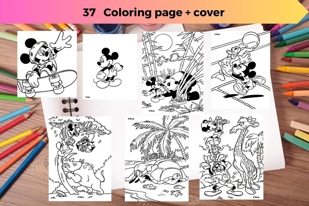 37 Easy Coloring miki maws Pages for Kids Printable