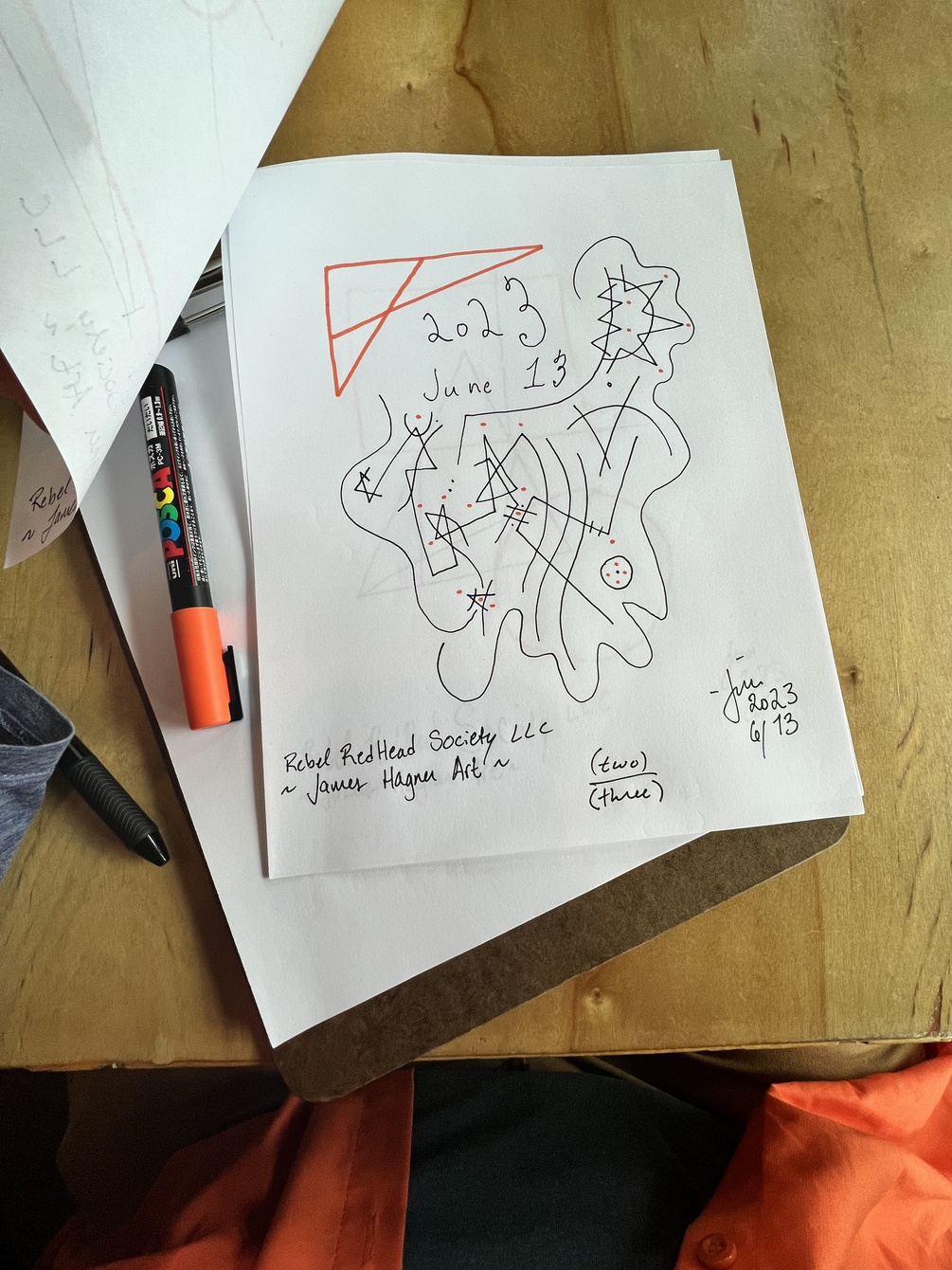 2023/06/13 ~ Rebel RedHead Society Original Drawings