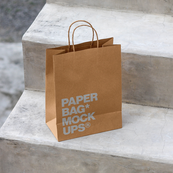 Outdoor Paper Bag Mockup Bundle (PSD)_M241002