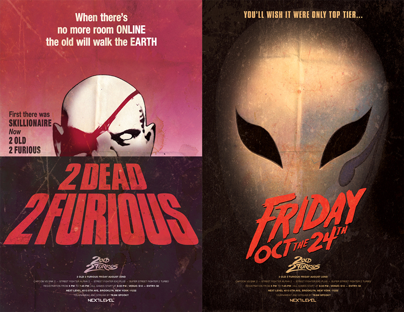 2 Dead 2 Furious Poster Set