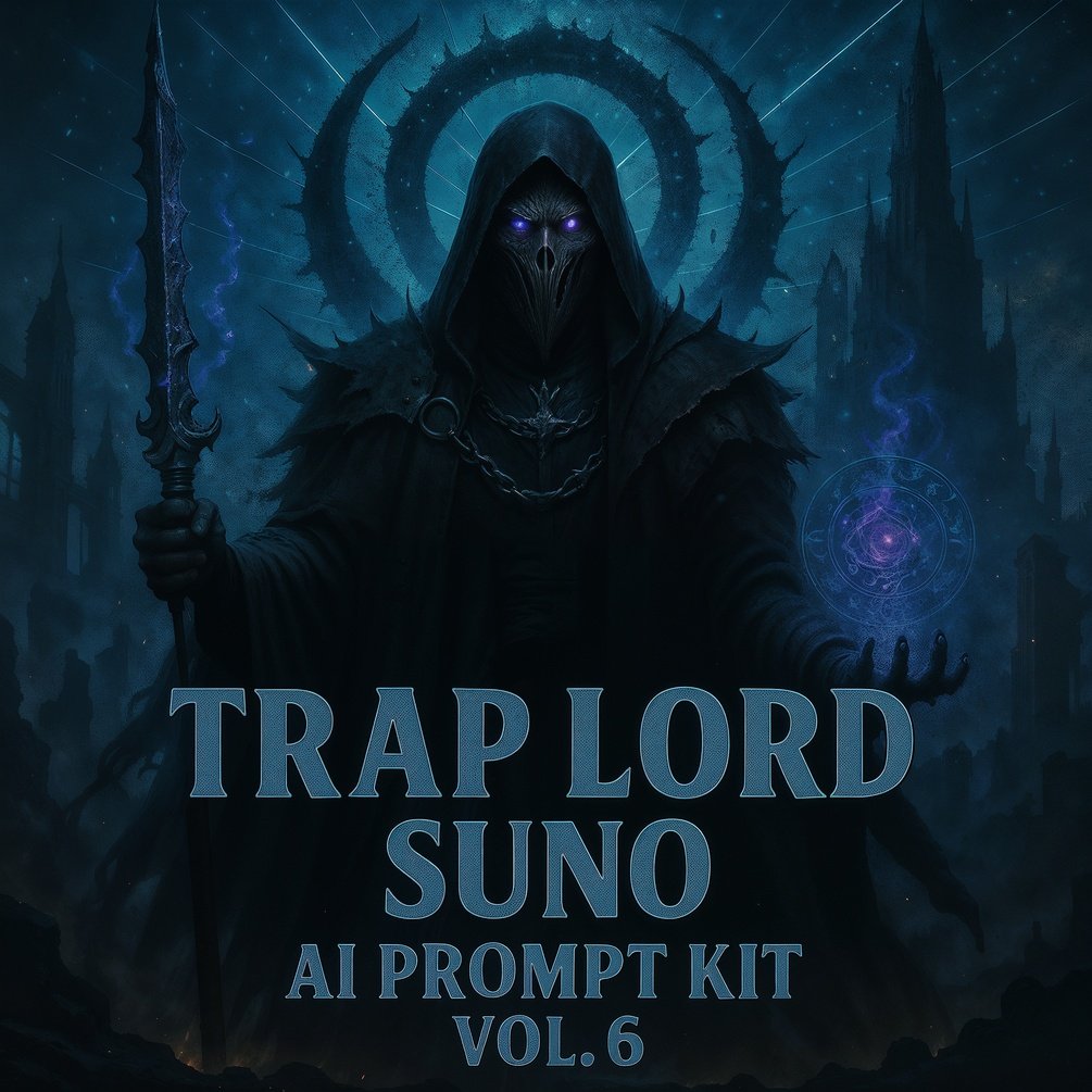 Trap Lord – Suno AI Prompt Kit Vol. 6