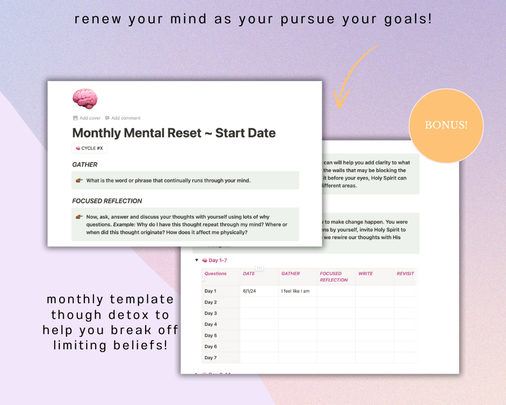 The Ultimate Notion Planner | Notion Template 12 Week Year Planner for ...