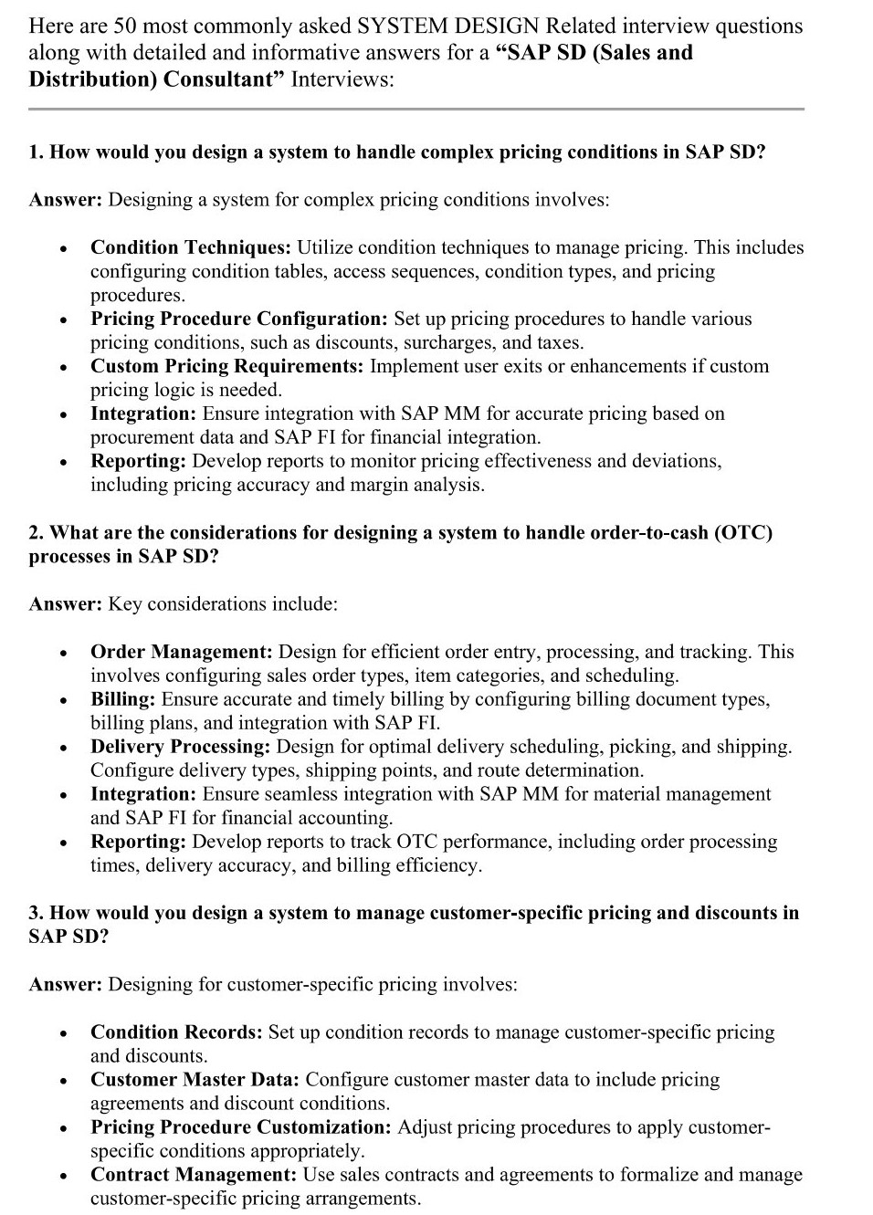 8 PDFs containing ALL Types of Most Asked Interview Q&A (Scenario-Based, Technical-Based ...