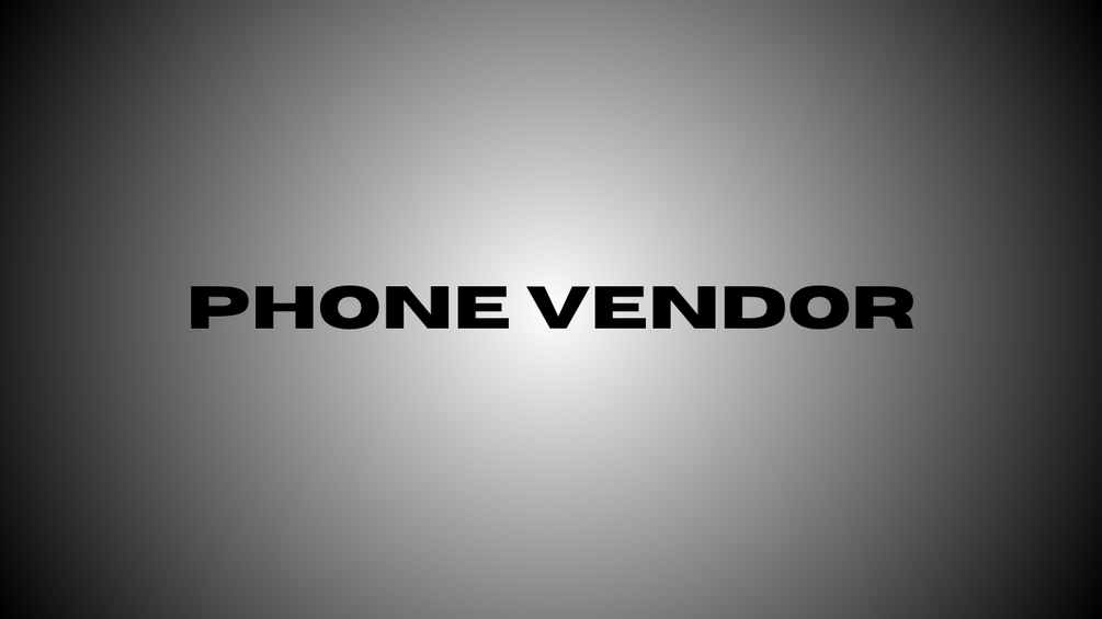 Phone Vendor // Apple and Samsungs