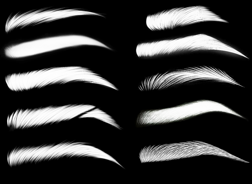 Brow Pack 3 (VRChat Asset)