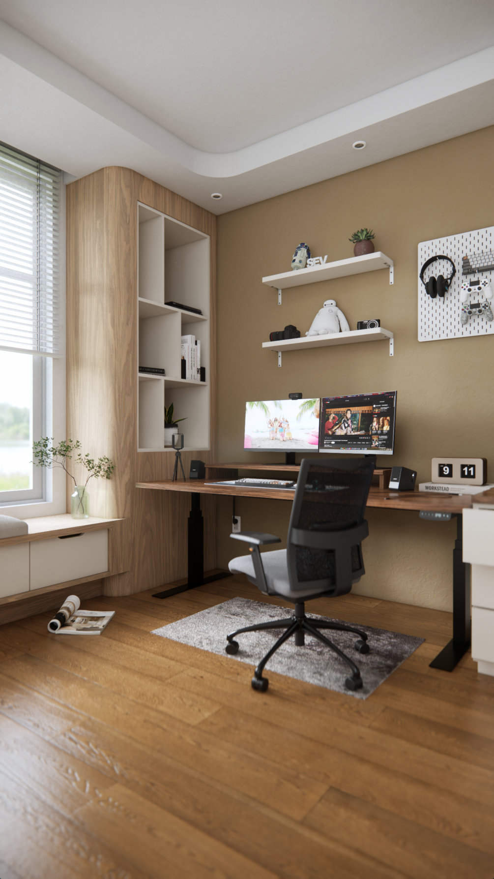 GAMING ROOM SKETCHUP MODEL