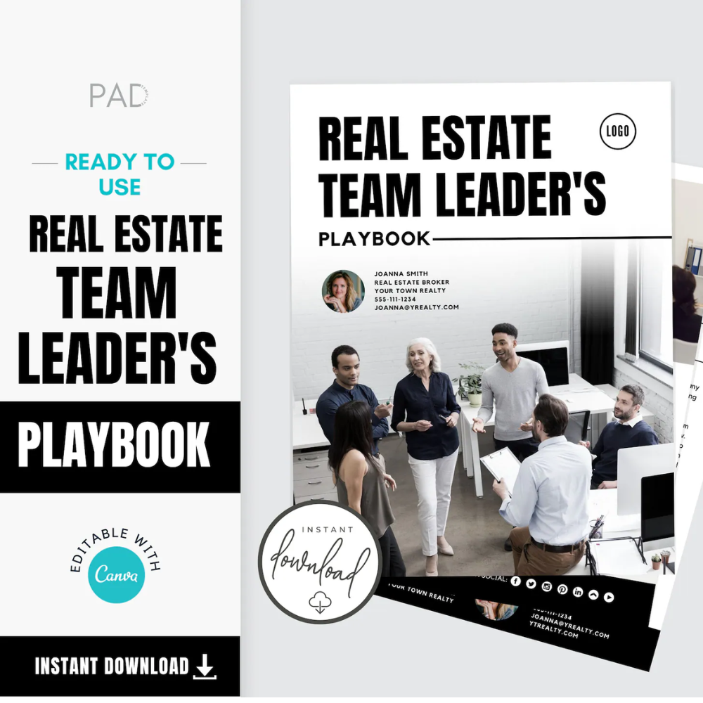 Real Estate Team Leader's Playbook | Actionable Realtor Team Building ...