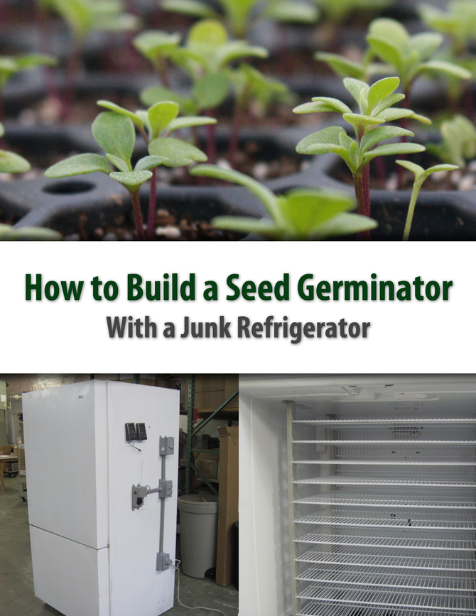 How to Make a Seed Germinator With a Junk Refrigerator