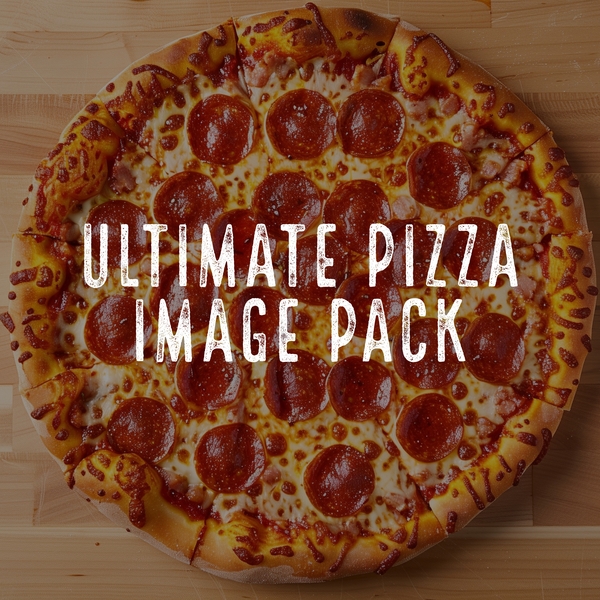 Double Delight Pizza Image Bundle