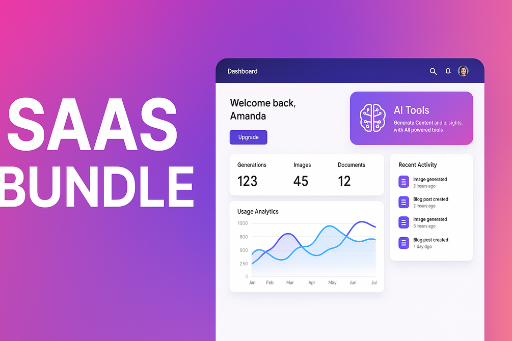 AI SaaS Bundle (Italiano + English)