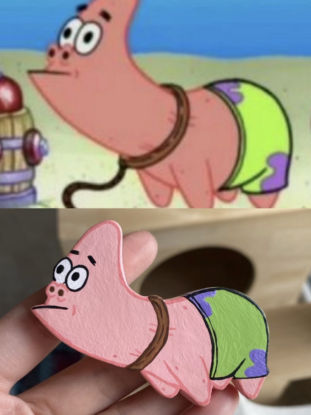 Patrick Dog (Fridge Magnet)