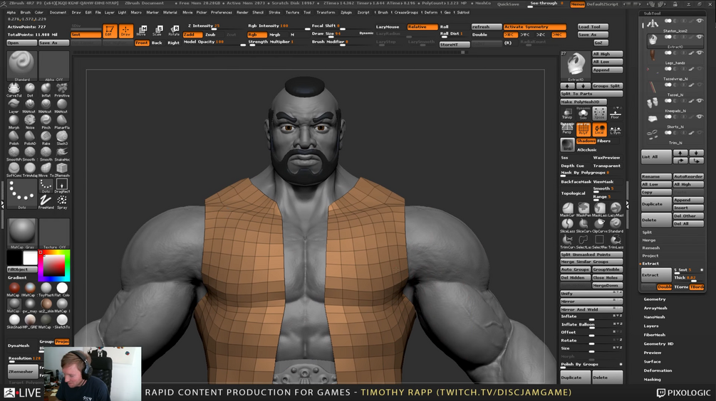 ZBrush Custom UI - TMR 1080