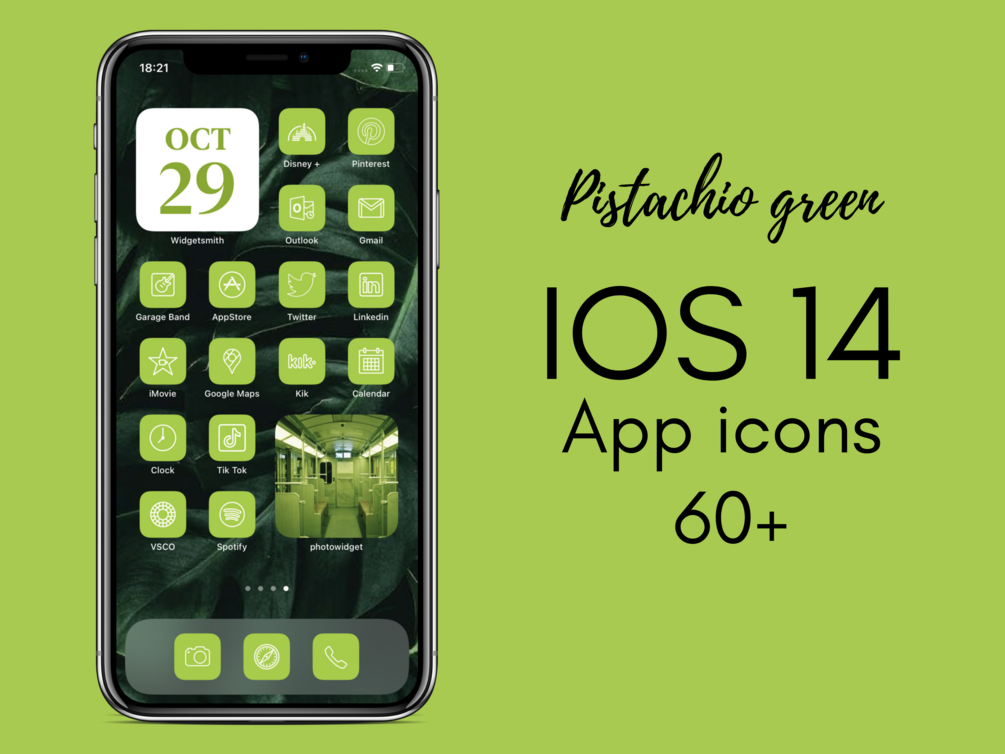 iOS 14 Update Green App Icons