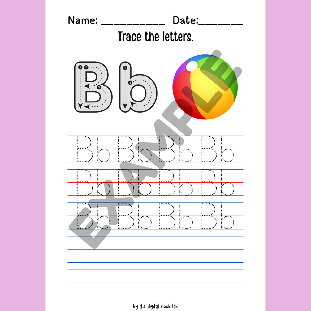 ️ A–Z Tracing Worksheets (26 Pages - PDF) ️ Alphabet Tracing for Kids ...