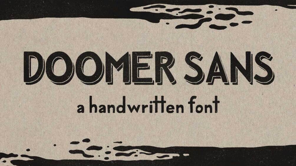 Doomer — Sans Serif Comic Font
