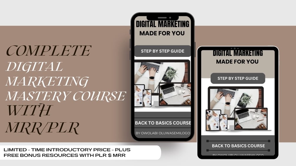 Back to Basics Course with MRR & PLR | Master the principles of selling ...