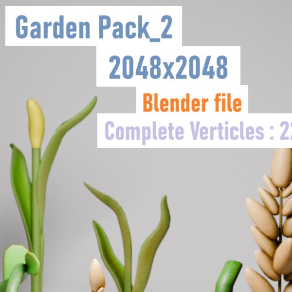BUNDLE Stylized Garden