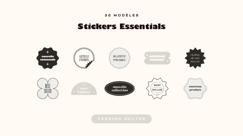 Essentials | Stickers