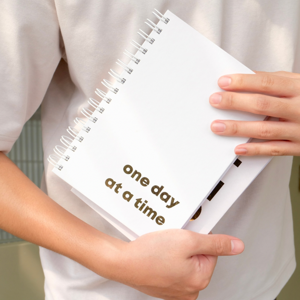 One Day At A Time - Daiy Planner Boost Your Productivity