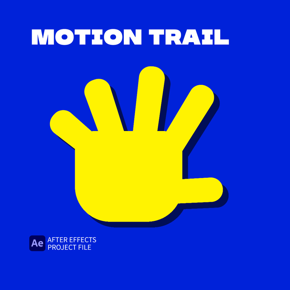 Motion Trail. After Effects Project File