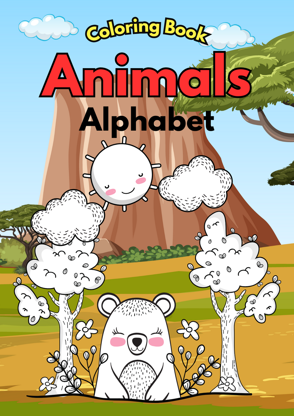 A-Z Coloring Book Animal Alphabets
