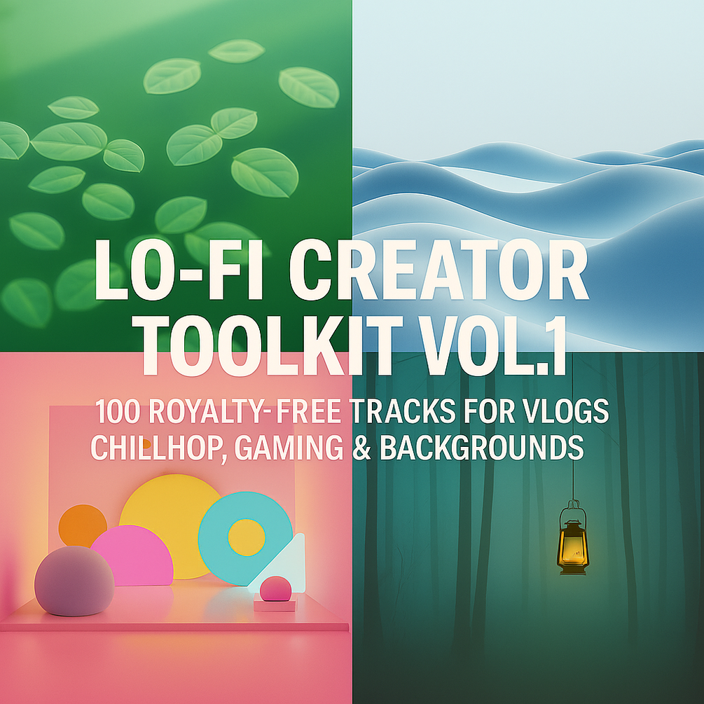 Lo-Fi Creator Toolkit Vol.1 – 100 Royalty-Free Tracks for Wellness, UI ...