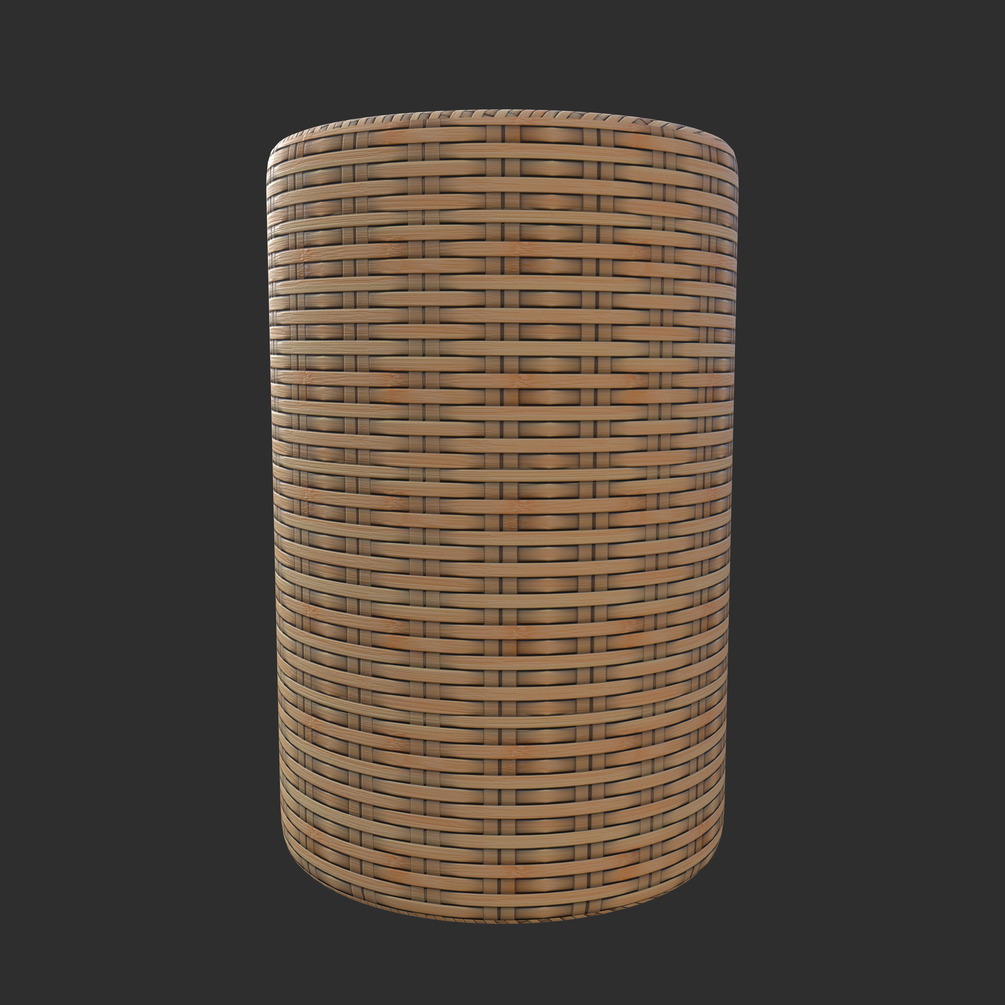 Bamboo Wave Procedural Texture