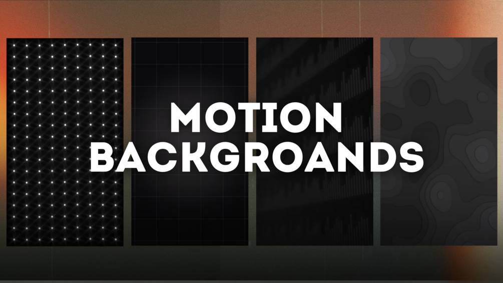 Short-Form Motion Backgrounds