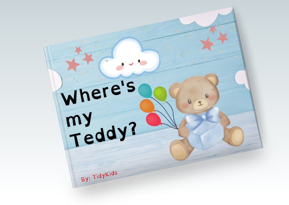 Where’s My Teddy? – Digital Baby Book | Toddler Printable eBook ...