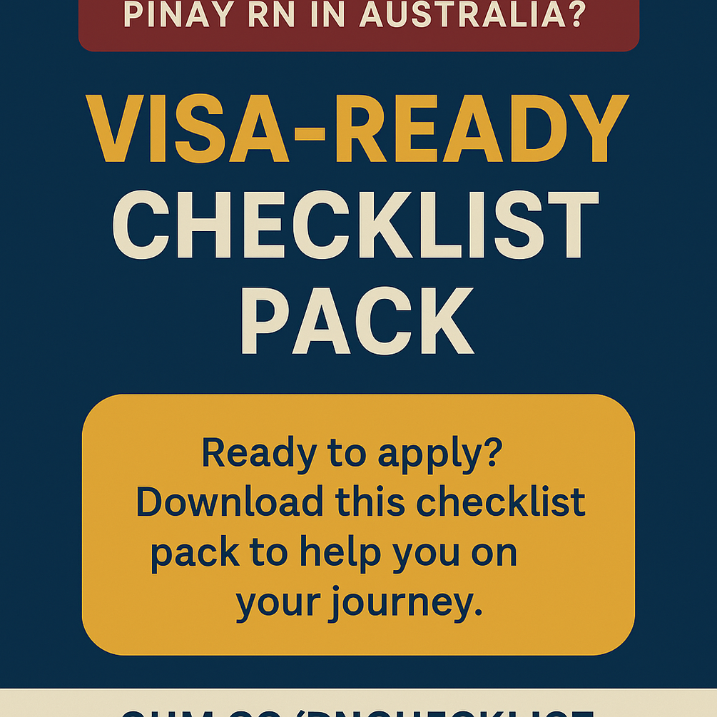FREE Visa-Ready Checklist Pack for Filipino Nurses